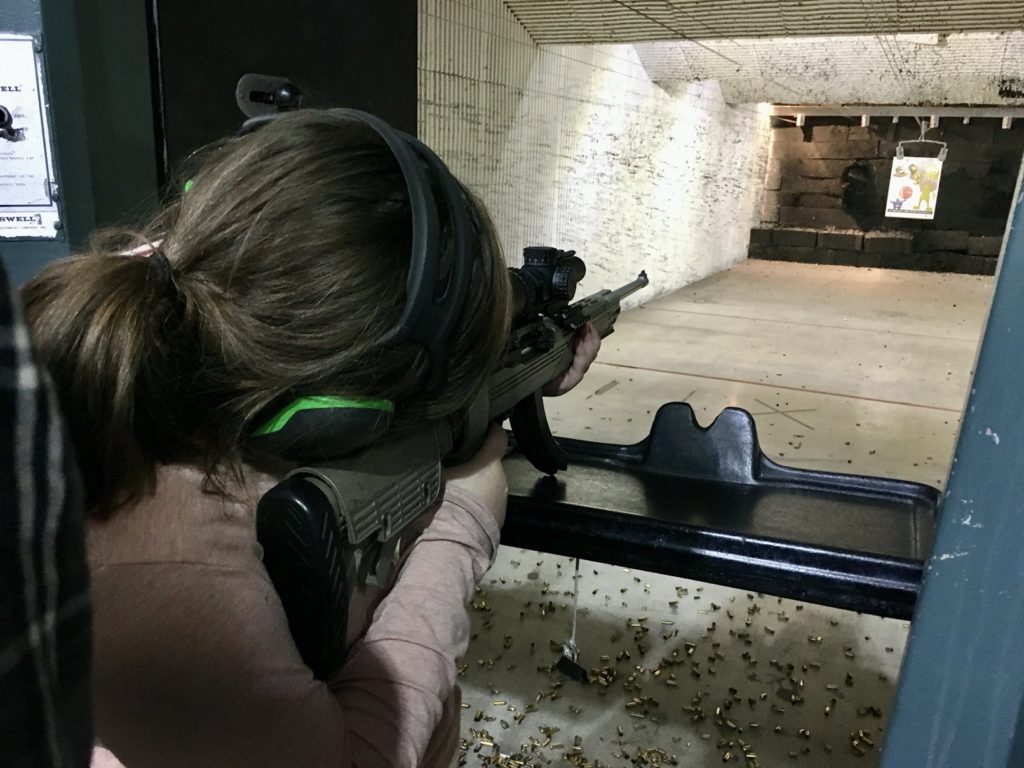 We visit the firing range at the Wild West Shooting Centre - Before ...