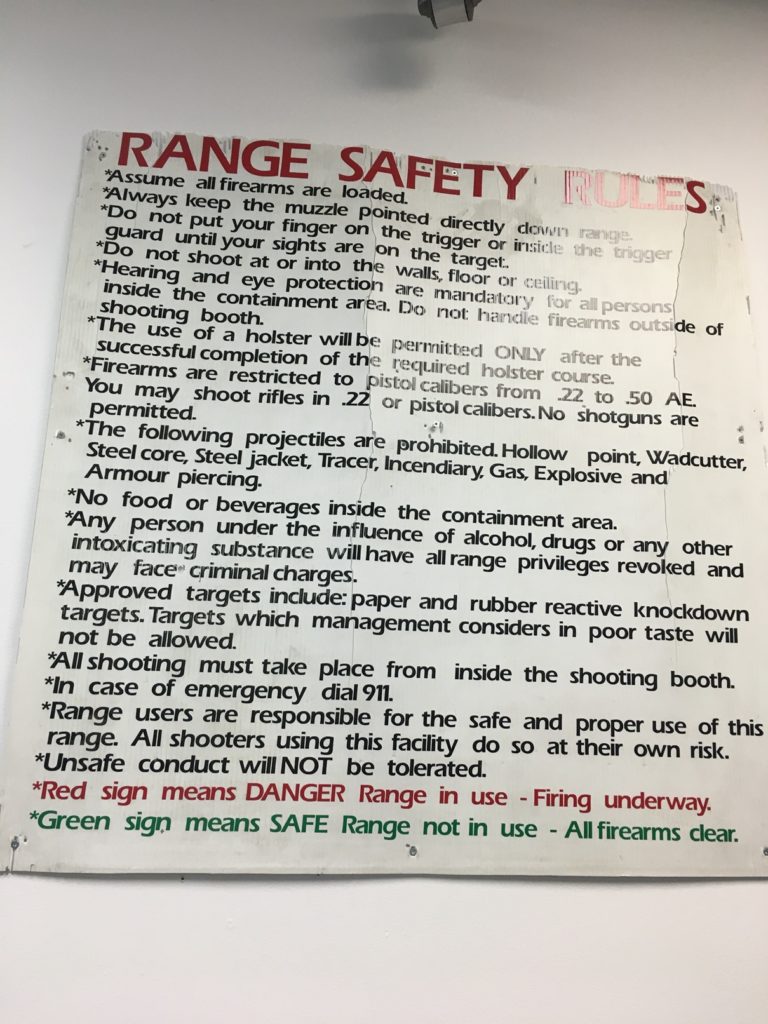 Safety rules